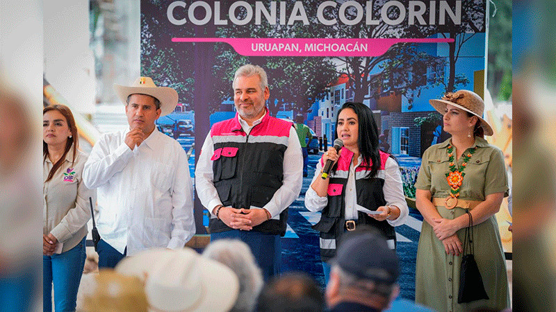 Uruapan suma 4 años de desarrollo histórico con gobierno de Bedolla: Gladyz Butanda