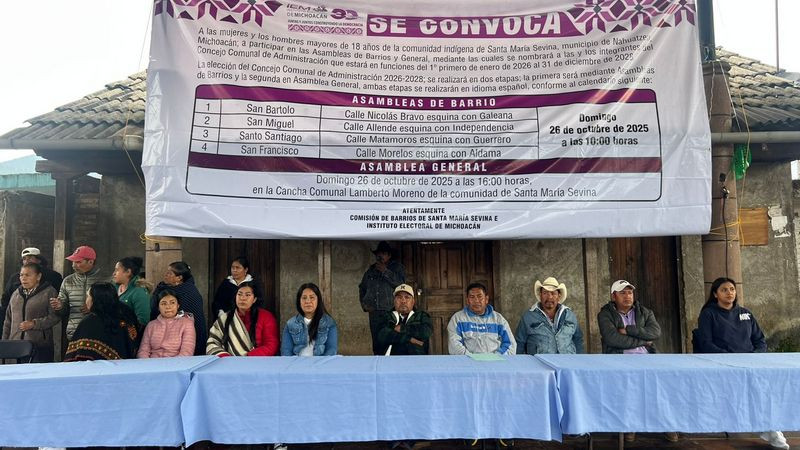 Acompaña IEM renovación del Concejo Comunal de Administración de Sevina ...