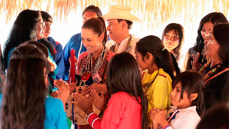 Inaugura Claudia Sheinbaum el Acueducto Seri en Hermosillo, Sonora