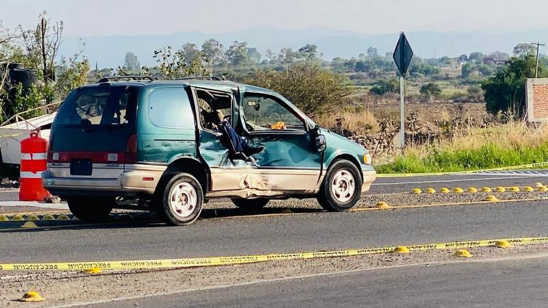 Aparatoso accidente vial deja una persona muerta y una más herida en ...
