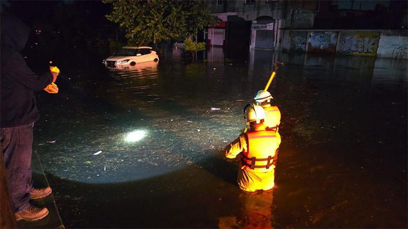 Despliegan operativo de vigilancia ante intensa tormenta eléctrica en ...