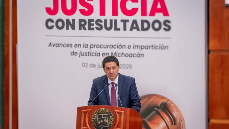 Poder Judicial de Michoacán presenta avances en impartición de justicia ...