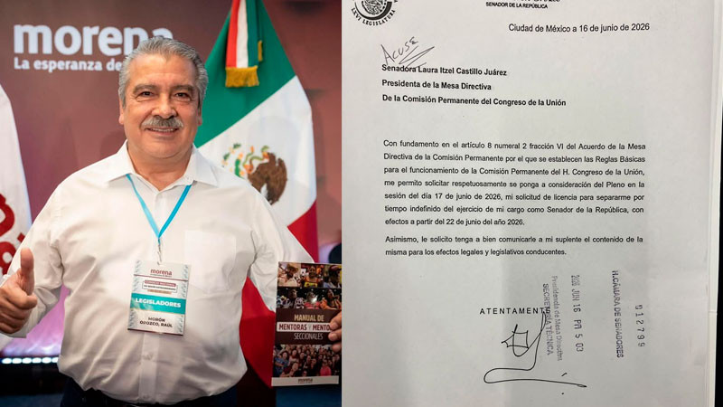 Morón muestra congruencia y solicita licencia indefinida a su cargo ...