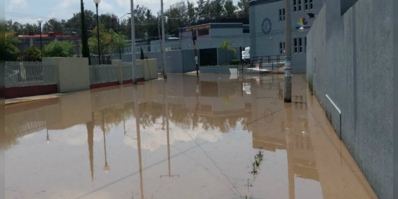 Las canchas de policía y tránsito siempre se inundarán: OOAPAS