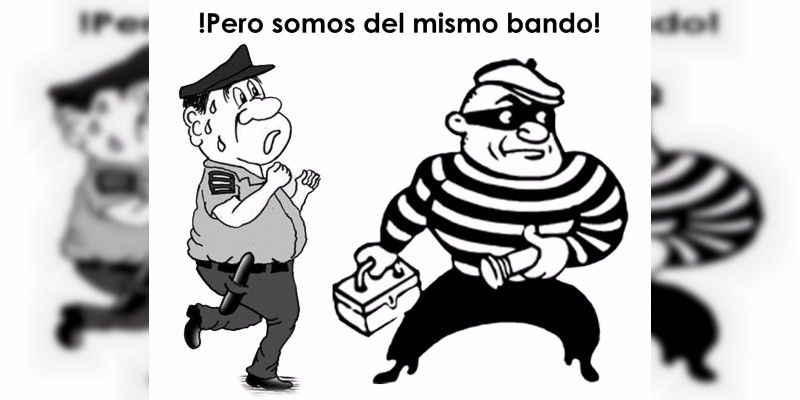 Quien roba a un ladrón, tiene cien años de perdón