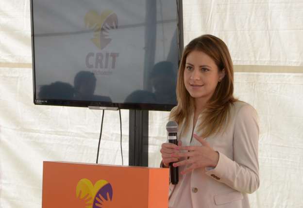 Presidenta del DIF Morelia visita el CRIT Teletón