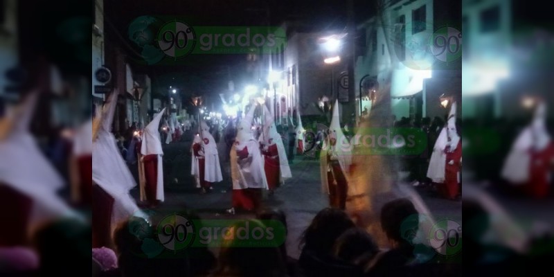 Viven en Celaya la procesión del silencio