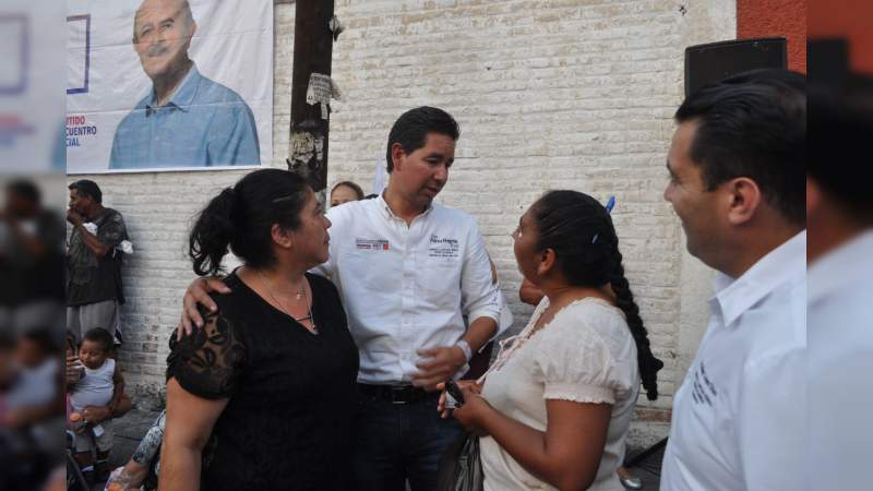 Trabajaré por la seguridad de las y los morelianos: Iván Pérez Negrón