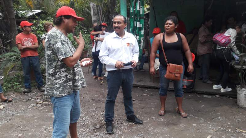 Vamos a transformar a Lázaro Cárdenas y sus tenencias: Enoc Tafolla Torres.