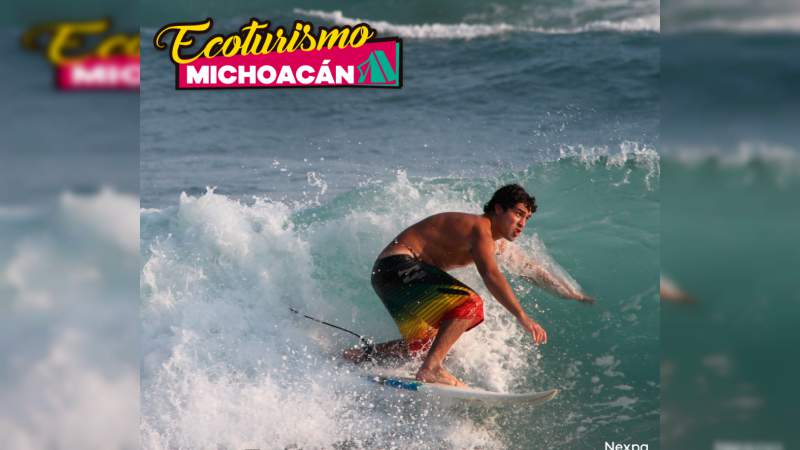 Michoacán con playas ideales para surfear