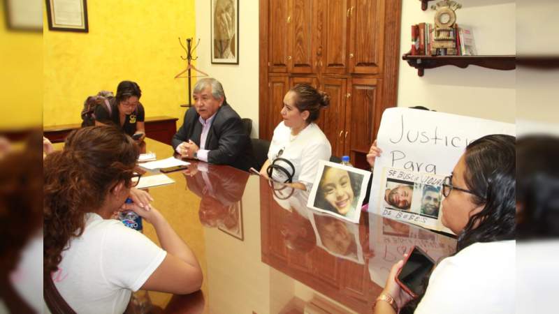 Diputado Ángel Cedillo se comprometió en brindar apoyo a madre de Valentina