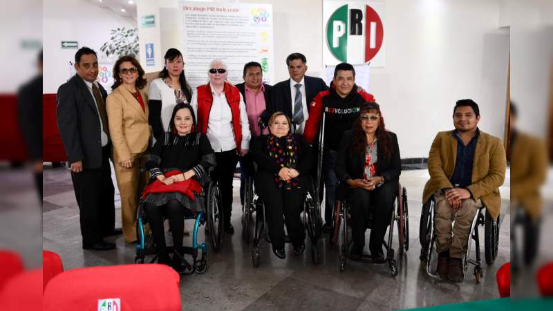 Impulsa PRI decálogo por la Inclusión